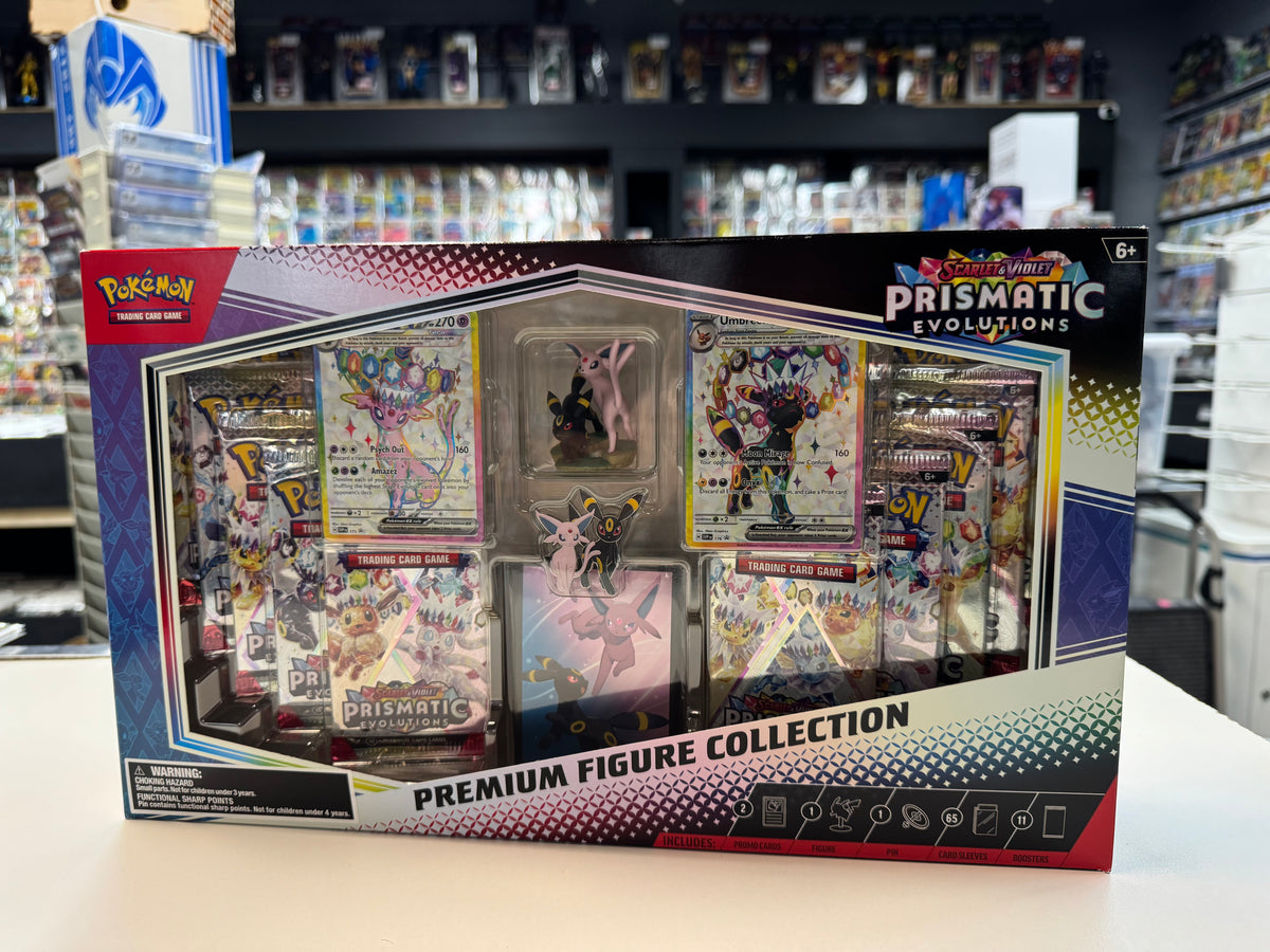 Scarlet & Violet Prismatic Evolutions 2025 Premium Figure Collection S – Ultimate Key Issue Comics