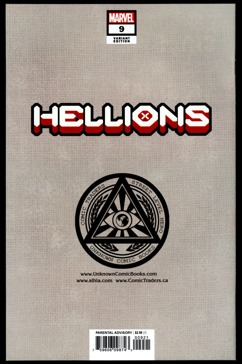 Hellions #9 Marvel 2021 (NM+) Unknown Comics Exclusive! – Ultimate Key ...