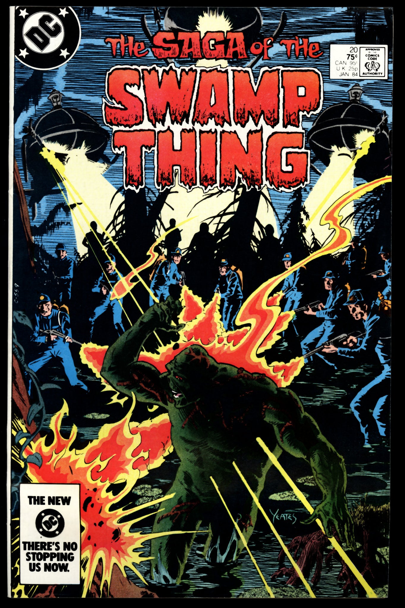 Swamp Thing #20 DC Comics 1984 (VF-) 1st Alan Moore Story! – Ultimate Key Issue Comics