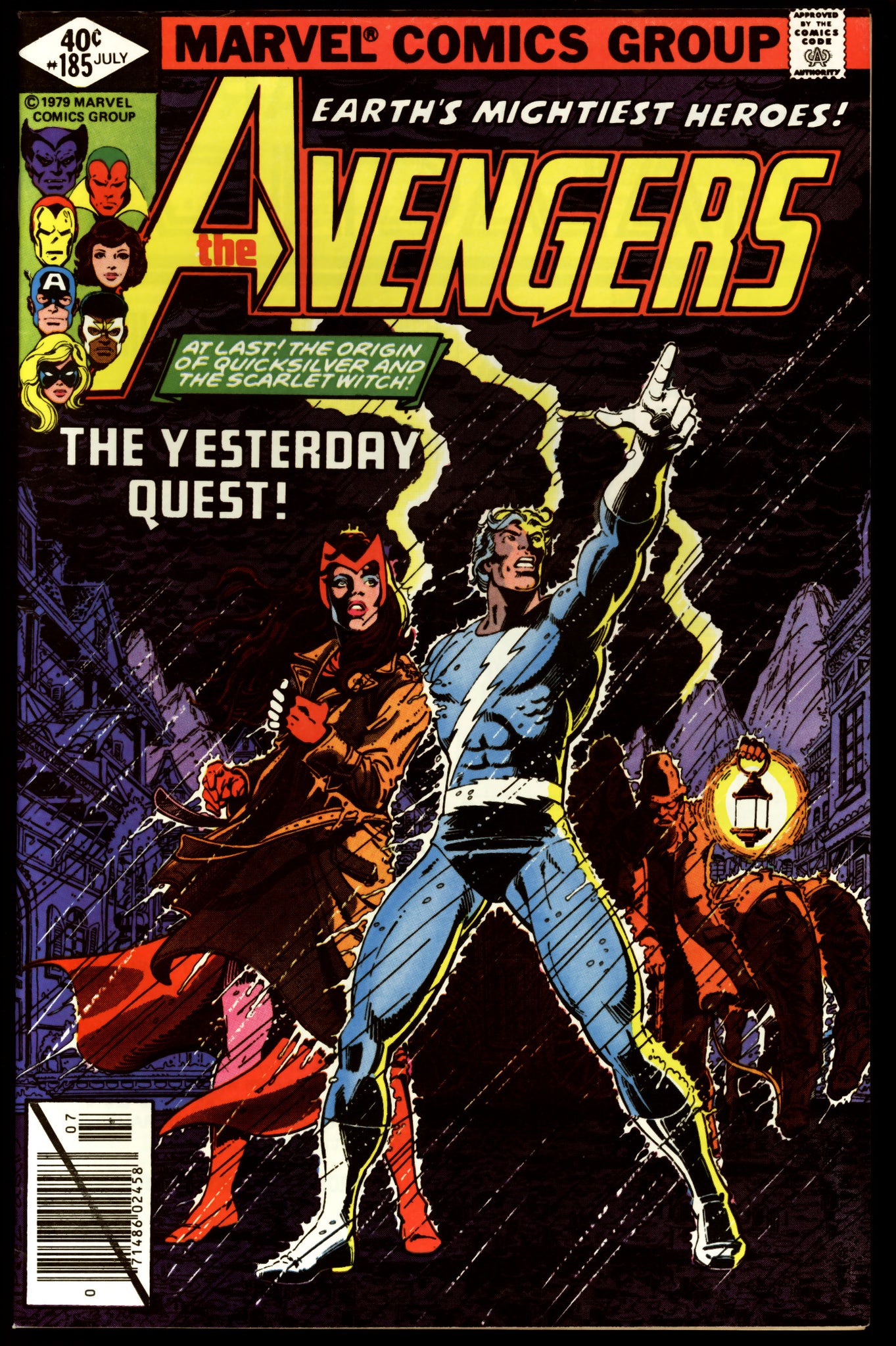 Avengers #232 Marvel 1979 (VF/NM) Origin of Quicksilver! John Byrne ...