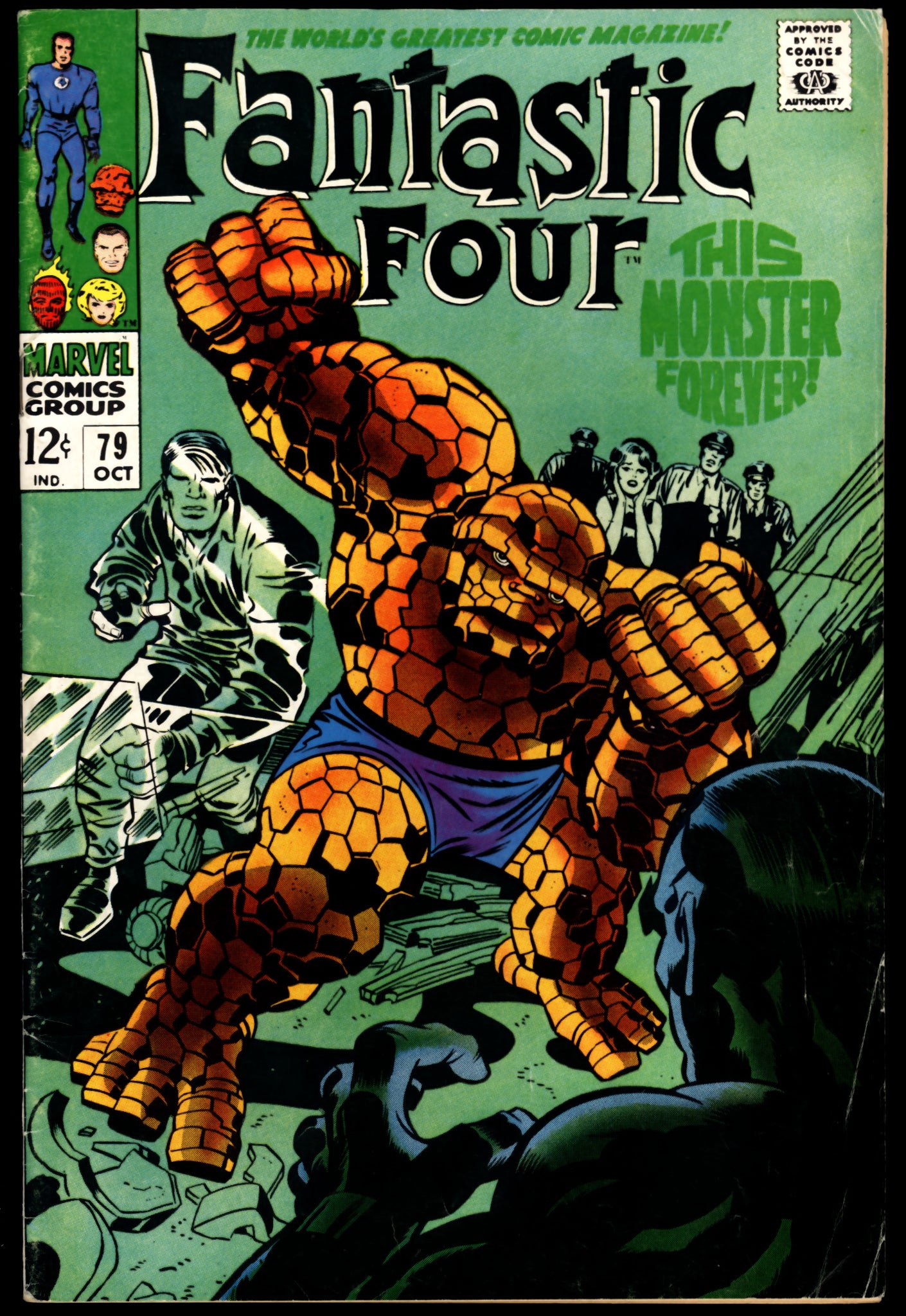 Fantastic Four #79 FN- (1968) Stan Lee & Jack Kirby! – Ultimate Key ...
