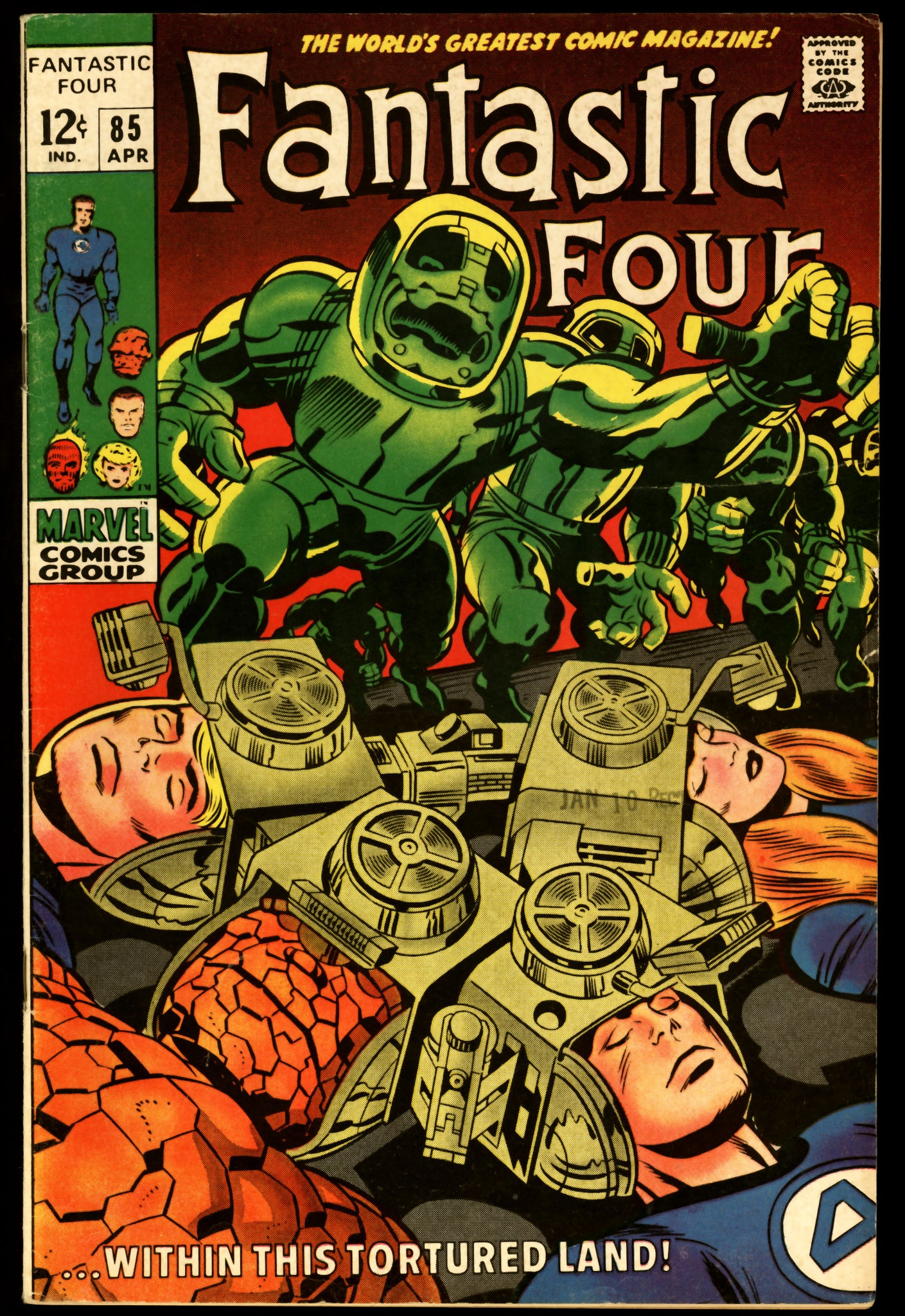 Fantastic Four #85 1969 (FN+) Stan Lee Jack Kirby - Doctor Doom! – Ultimate Key Issue Comics
