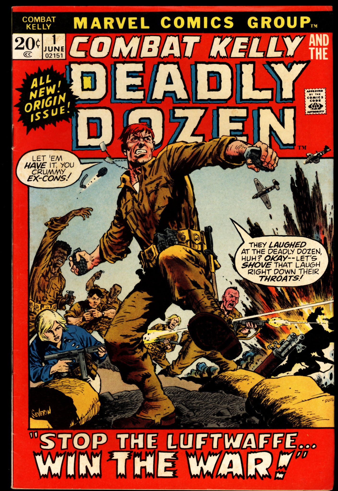 Combat Kelly #1 Marvel 1972 (FN/VF) Origin of Combat Kelly – Ultimate ...
