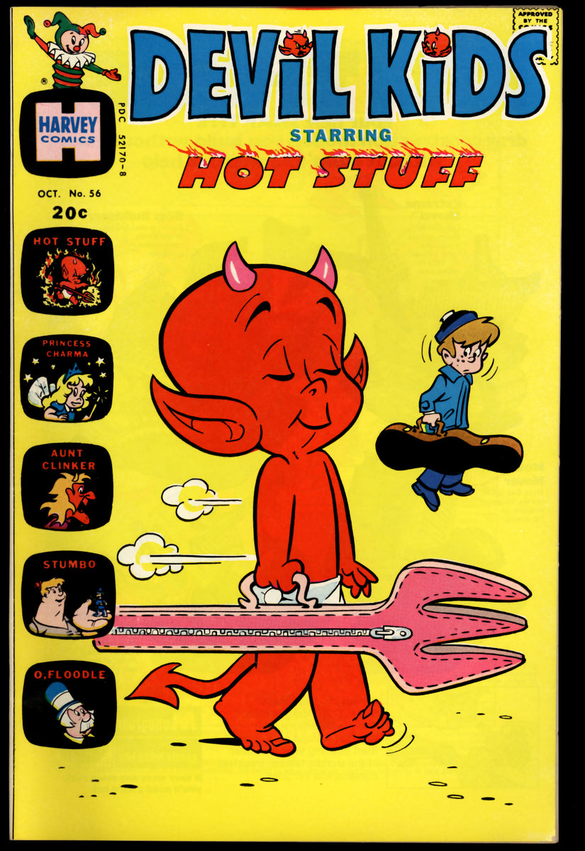 Devil Kids Starring Hot Stuff #56 Harvey 1972 (VF/VF+) Bronze Age ...
