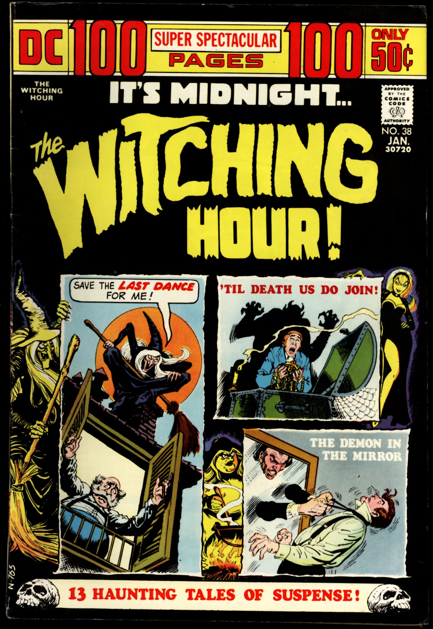 The Witching Hour #38 VF+ (1974) DC 100 Super Spectacular Pages ...