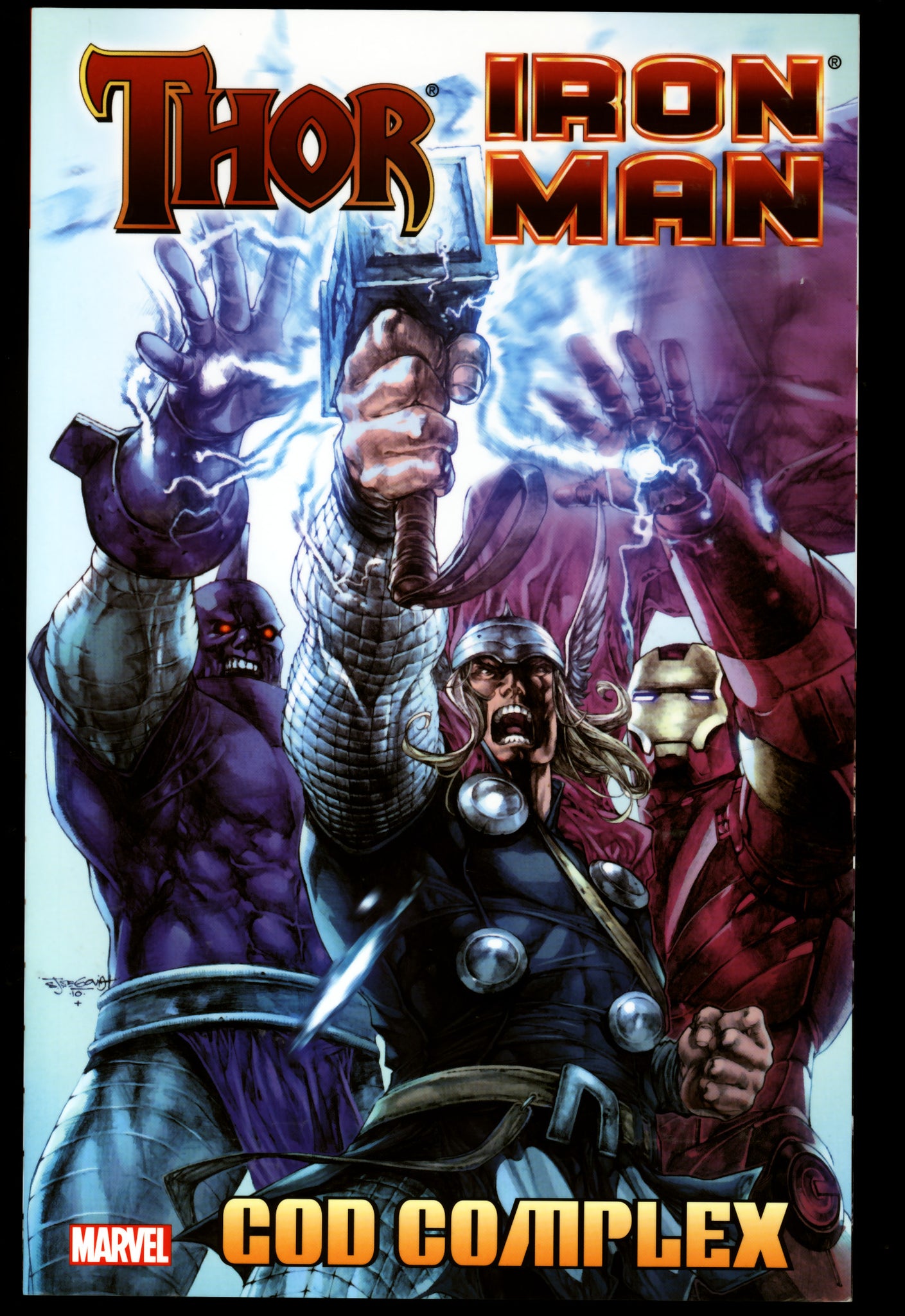 Thor / Iron Man God Complex Marvel 2011 First Printing Trade Paper Bac ...