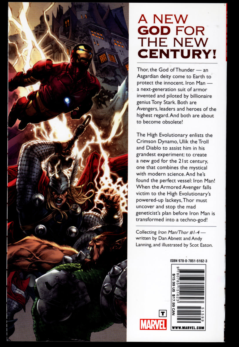 Thor / Iron Man God Complex Marvel 2011 First Printing Trade Paper Bac ...