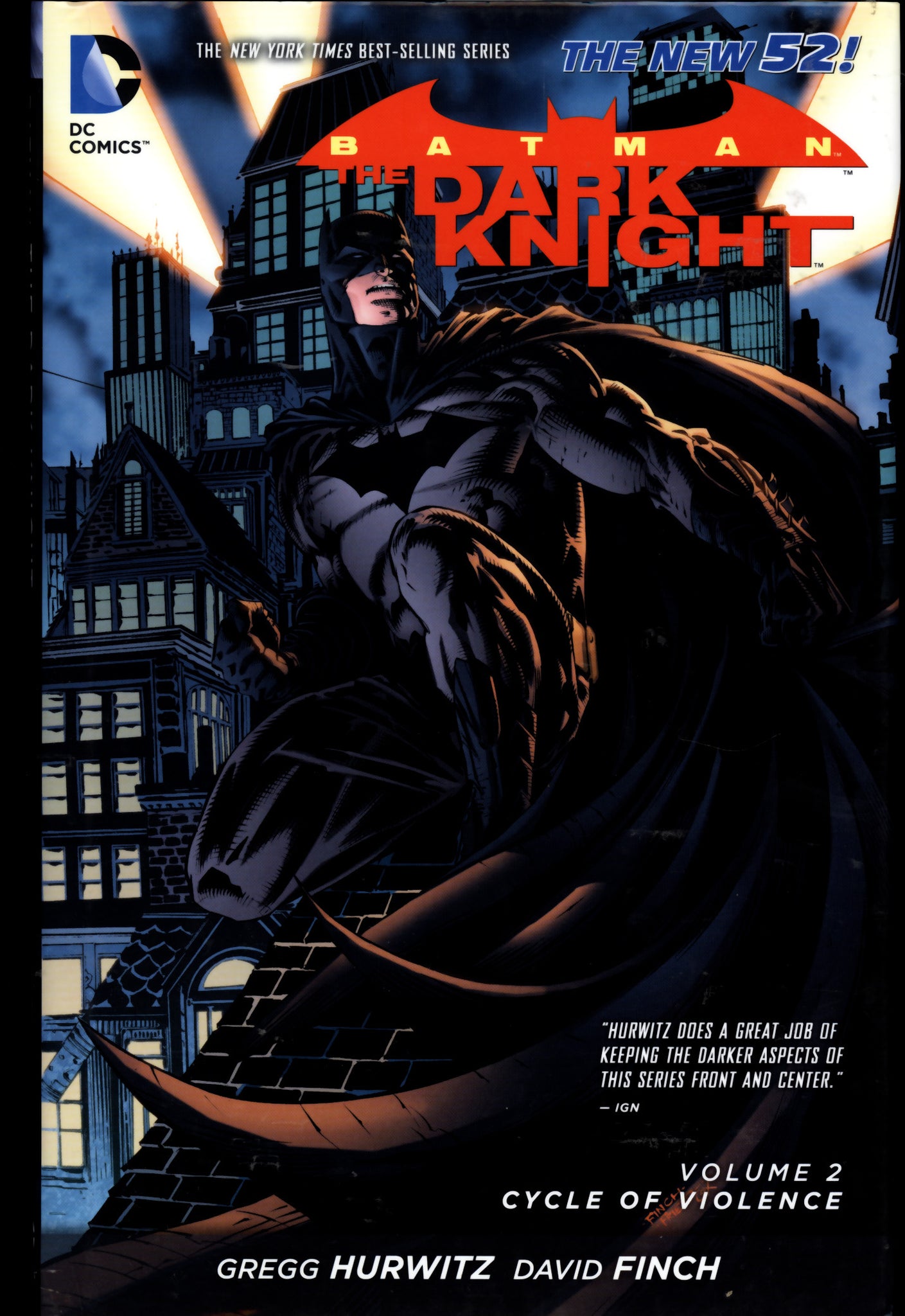 Batman The Dark Knight Vol 2 Cycle Of Violence DC 2013 First Printing ...