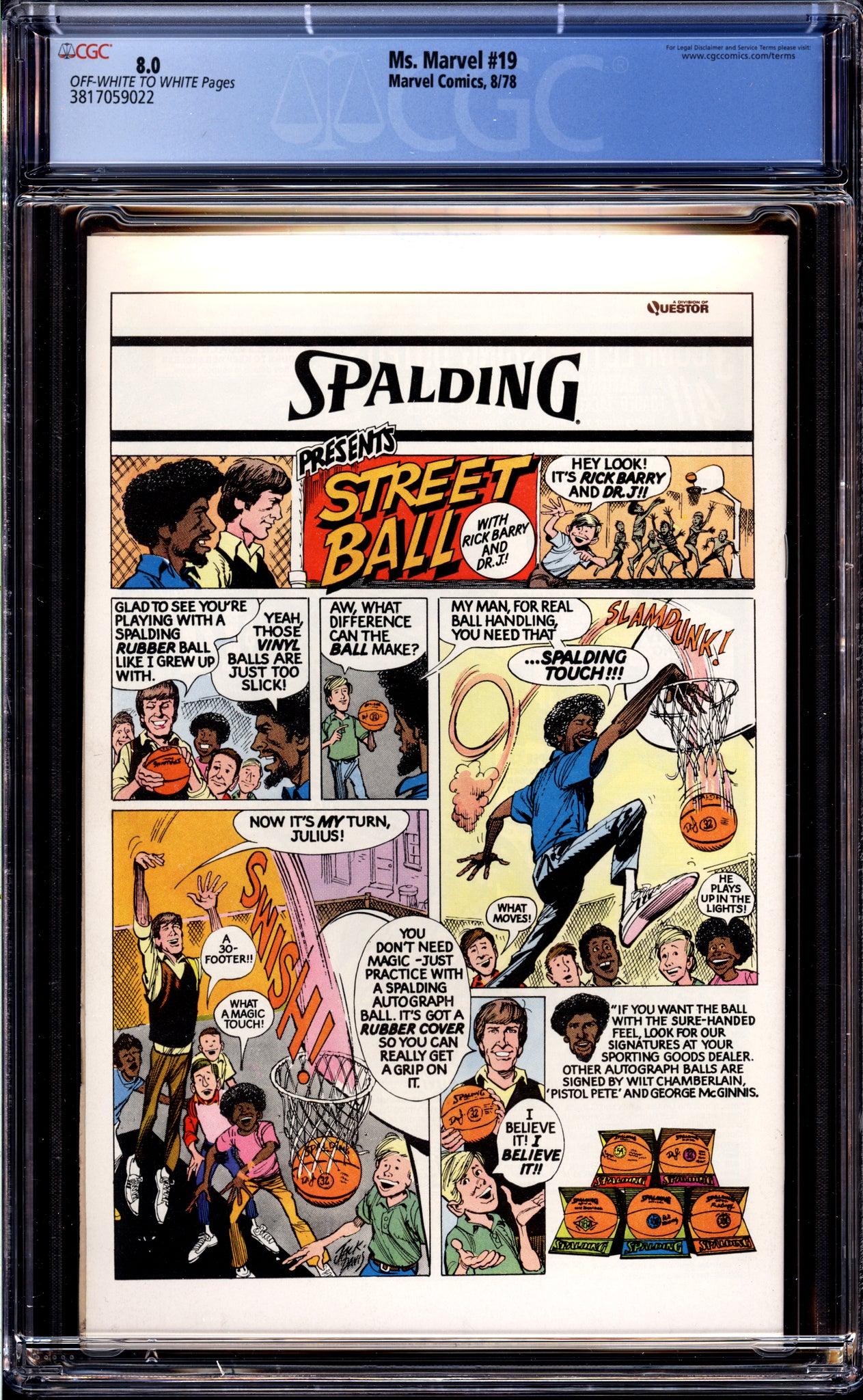 Ms. Marvel #19 CGC 8.0 (1978) Origin of Ms. Marvel Retold! – Ultimate ...