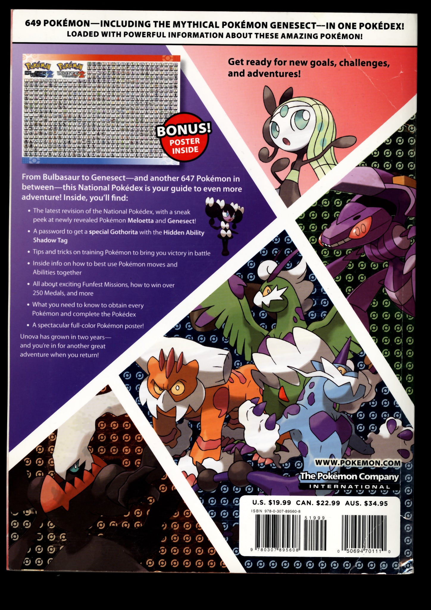 Pokemon Black 2 White 2 Official Pokedex And Guide Volume 2 – Ultimate ...