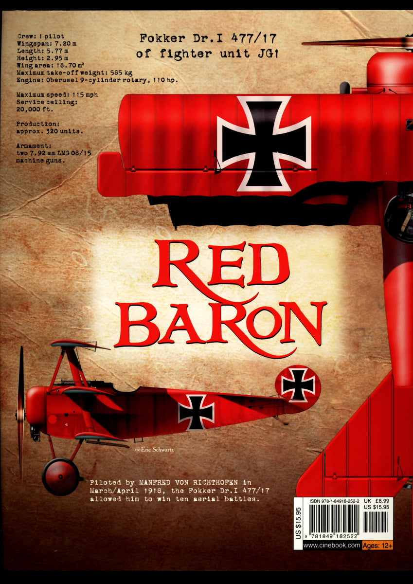 Red Baron 3 Dungeons And Dragons Cinebook 2015 First Edition TPB ...