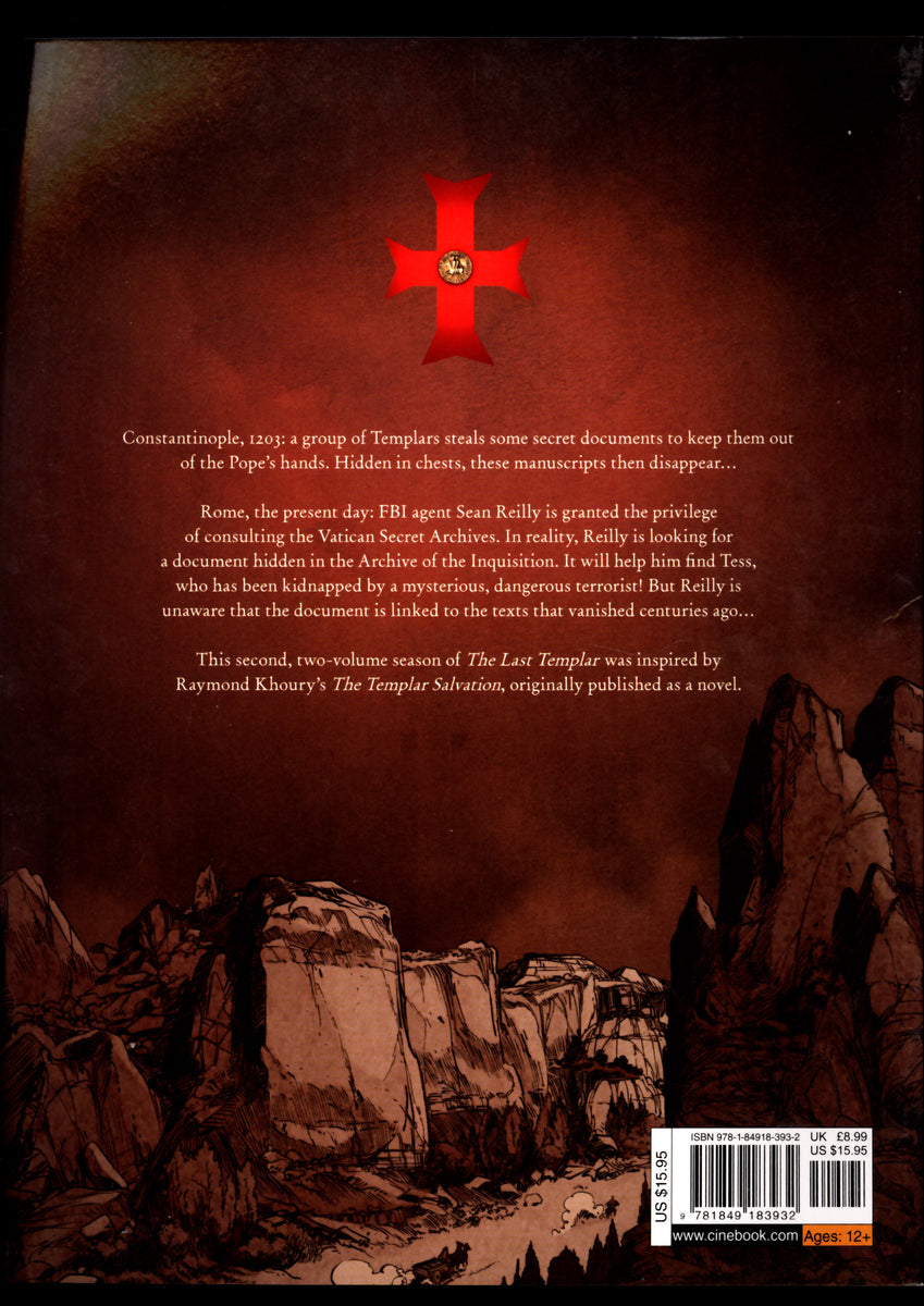 The Last Templar #6 The One-Armed Knight Cinebook 2018 First Edition T ...