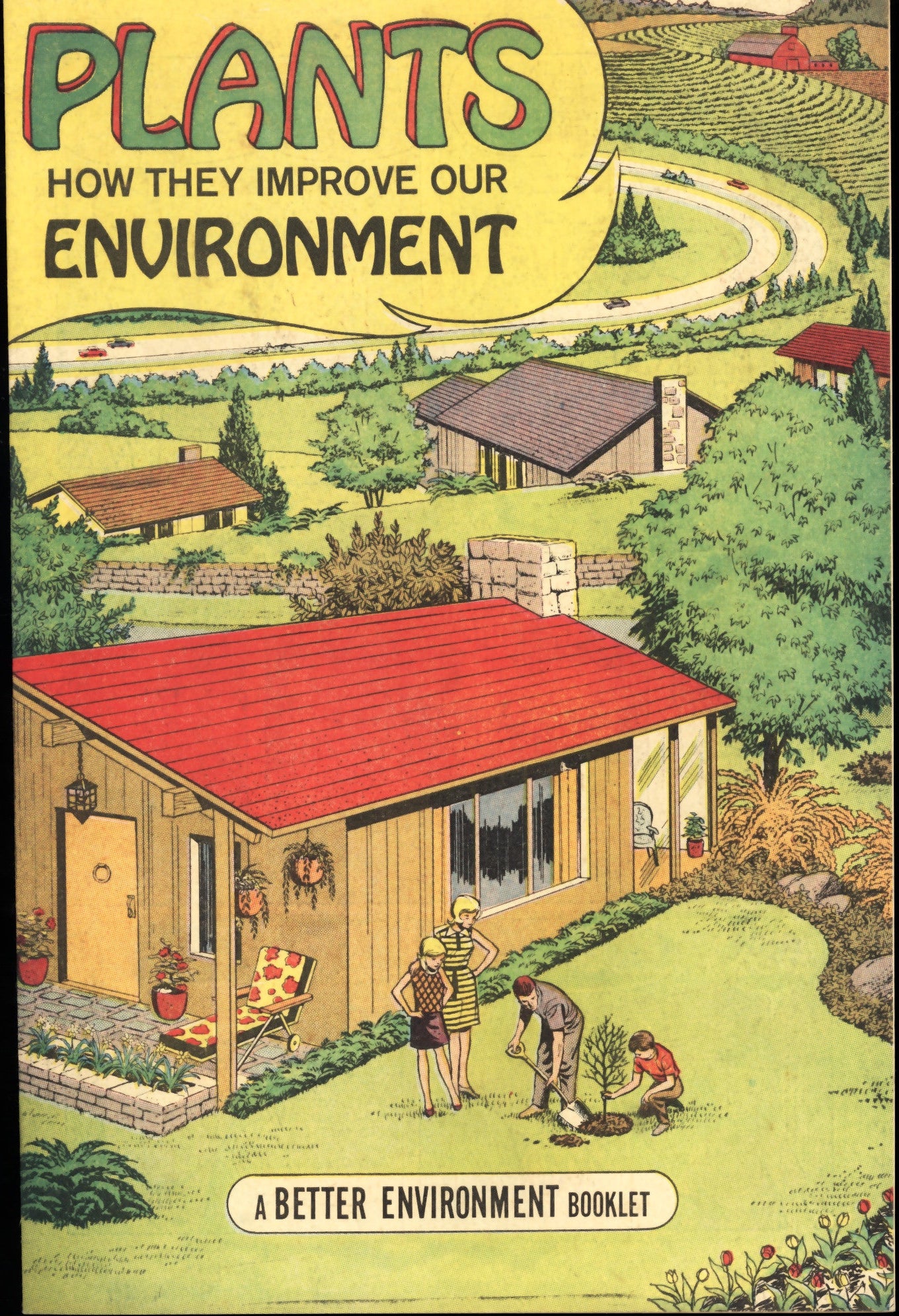 Plants How They Improve Our Environment Booklet Promotional Comic 1971 ...