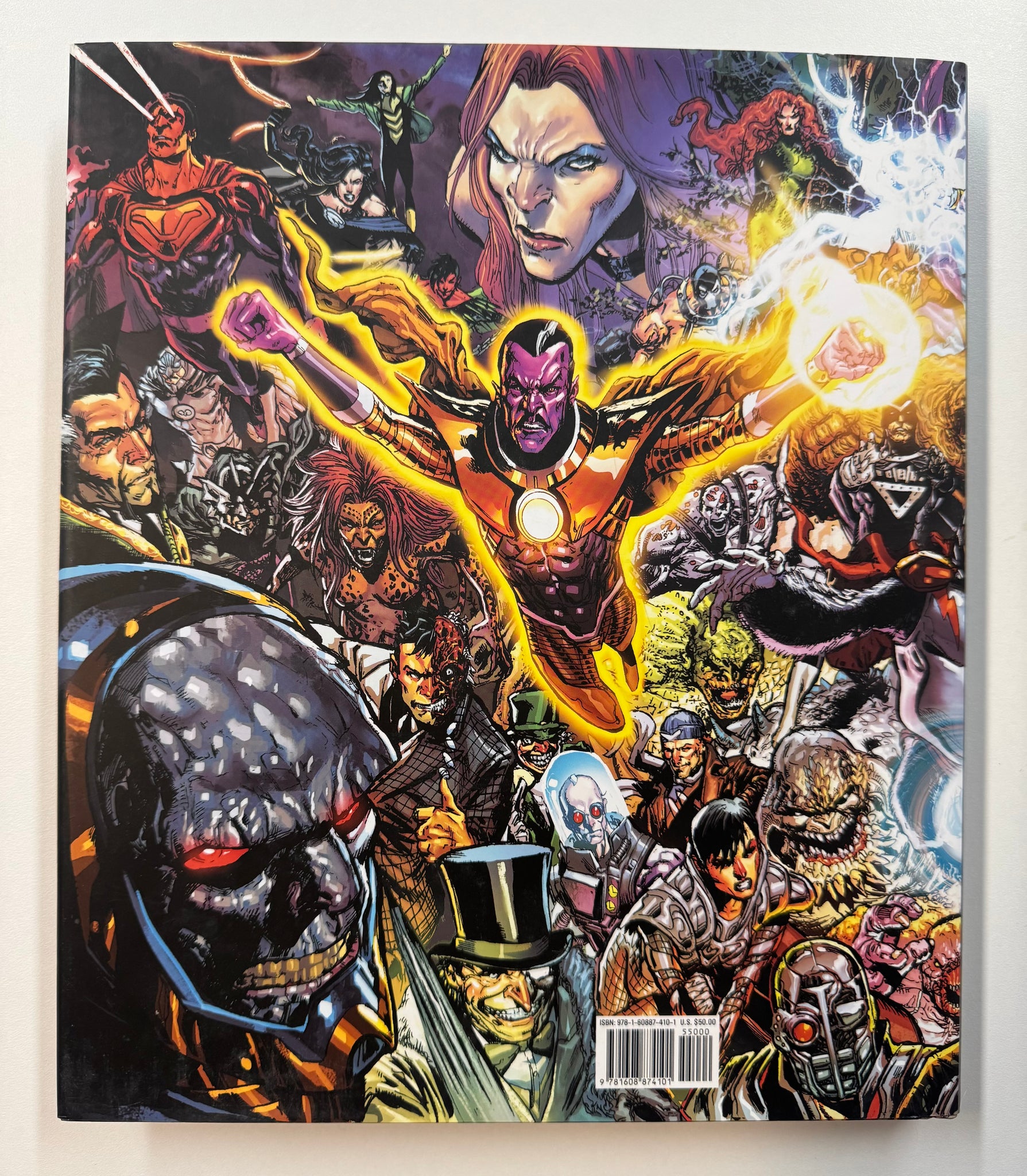 DC Comics Super Villains The Complete Visual History Hard Cover ...