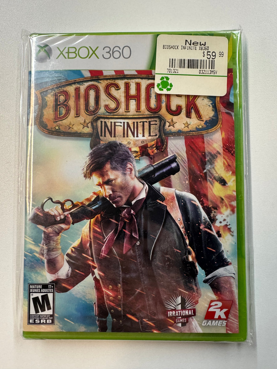 Bioshock Infinite 2013 Microsoft XBOX 360 Sealed – Ultimate Key Issue ...