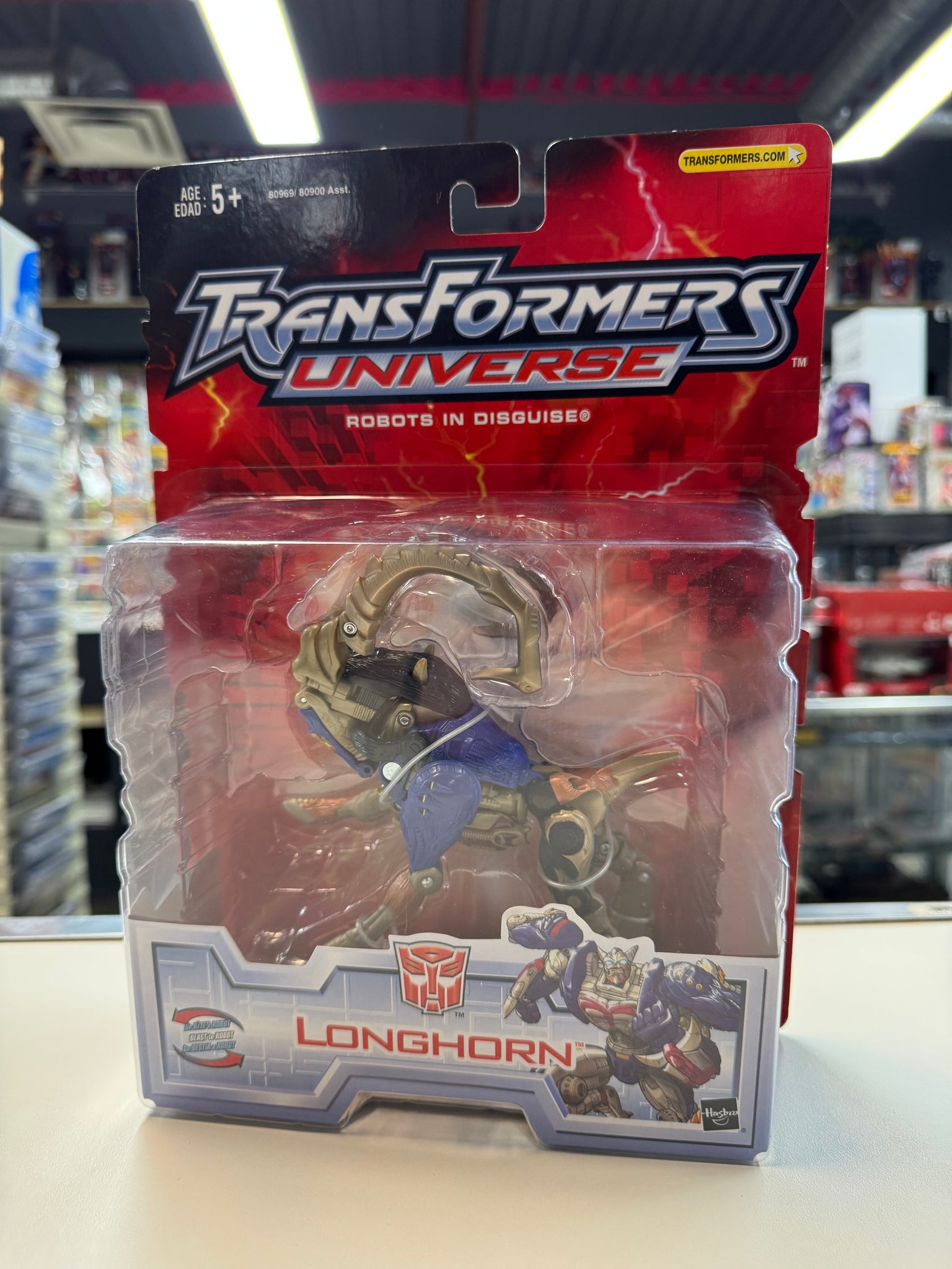 Hasbro 2004 Transformers Universe Longhorn SEALED NIB – Ultimate Key ...