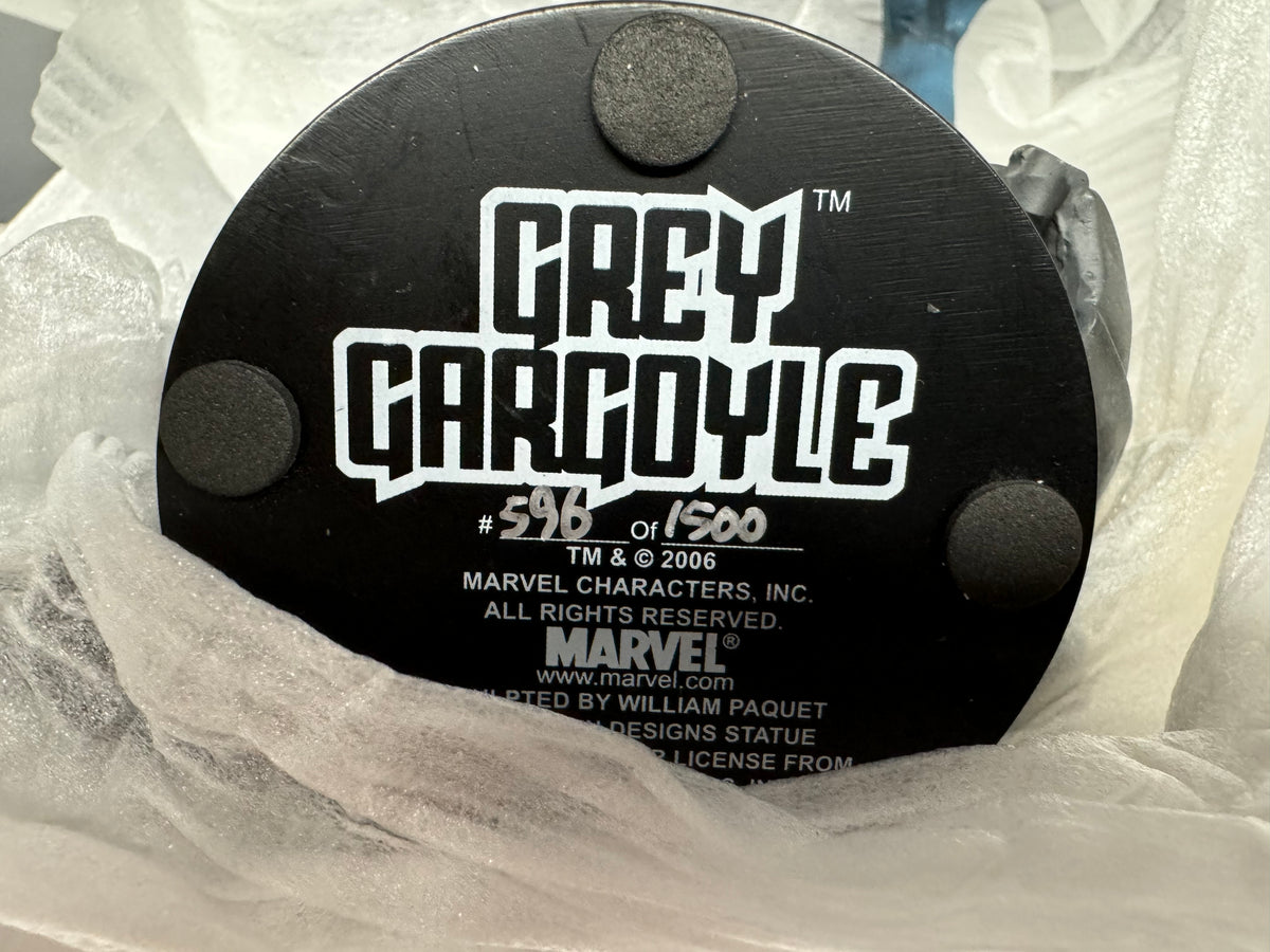 Bowen Designs Grey Gargoyle Marvel Mini-Bust 6" Numbered 596/1500 ...