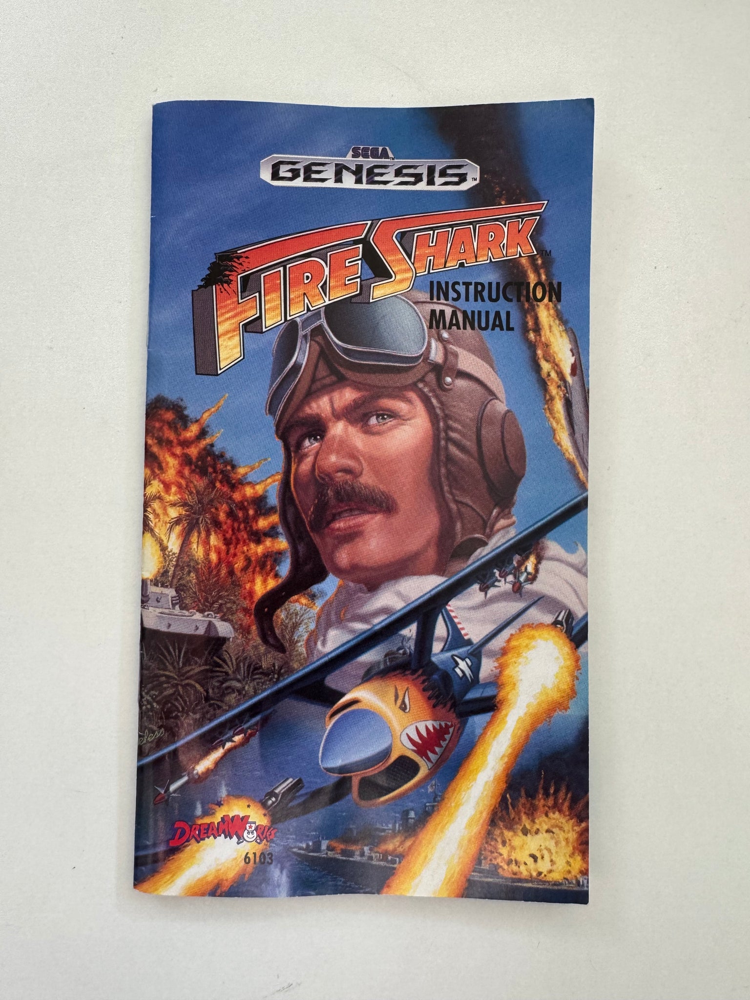 Fire Shark Sega Genesis 1990 CIB Complete In Box Near MINT! – Ultimate ...
