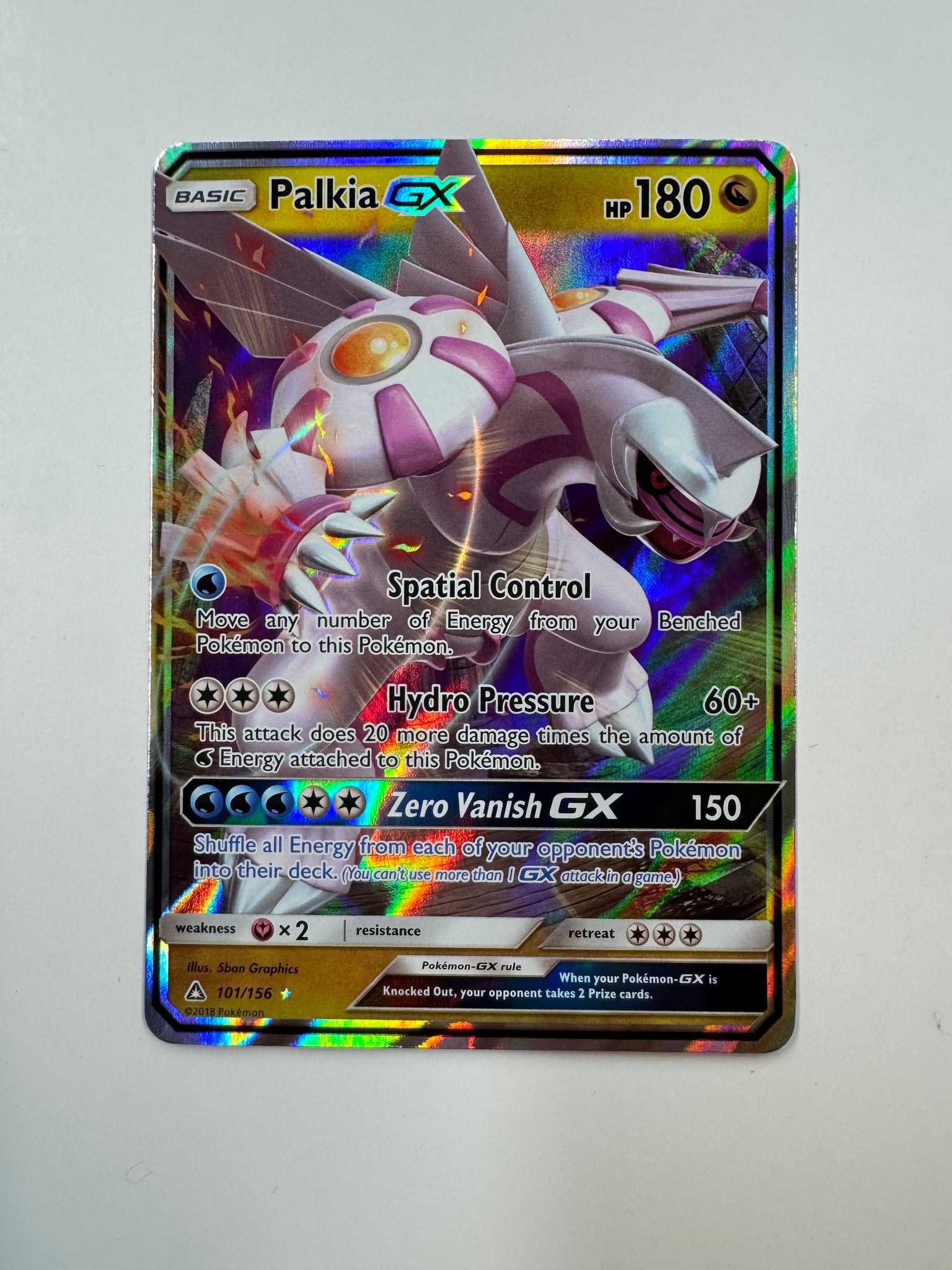 Pokemon TCG Palkia GX 101/156 Ultra Prism Sun & Moon – Ultimate Key ...