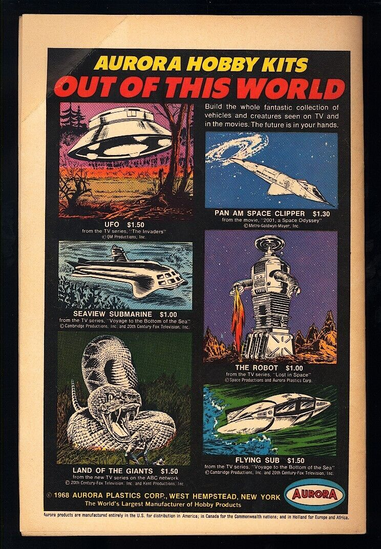 Brother Power The Geek #2 DC Comics 1968 (VF/FN) DC Horror – Ultimate ...