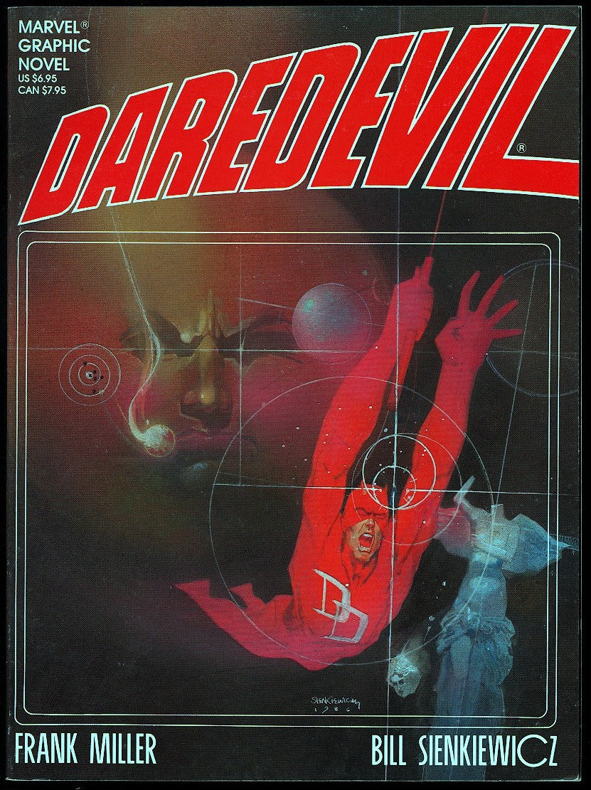Marvel Graphic Novel Daredevil 1986 (VF) 2nd Printing Frank Miller ...