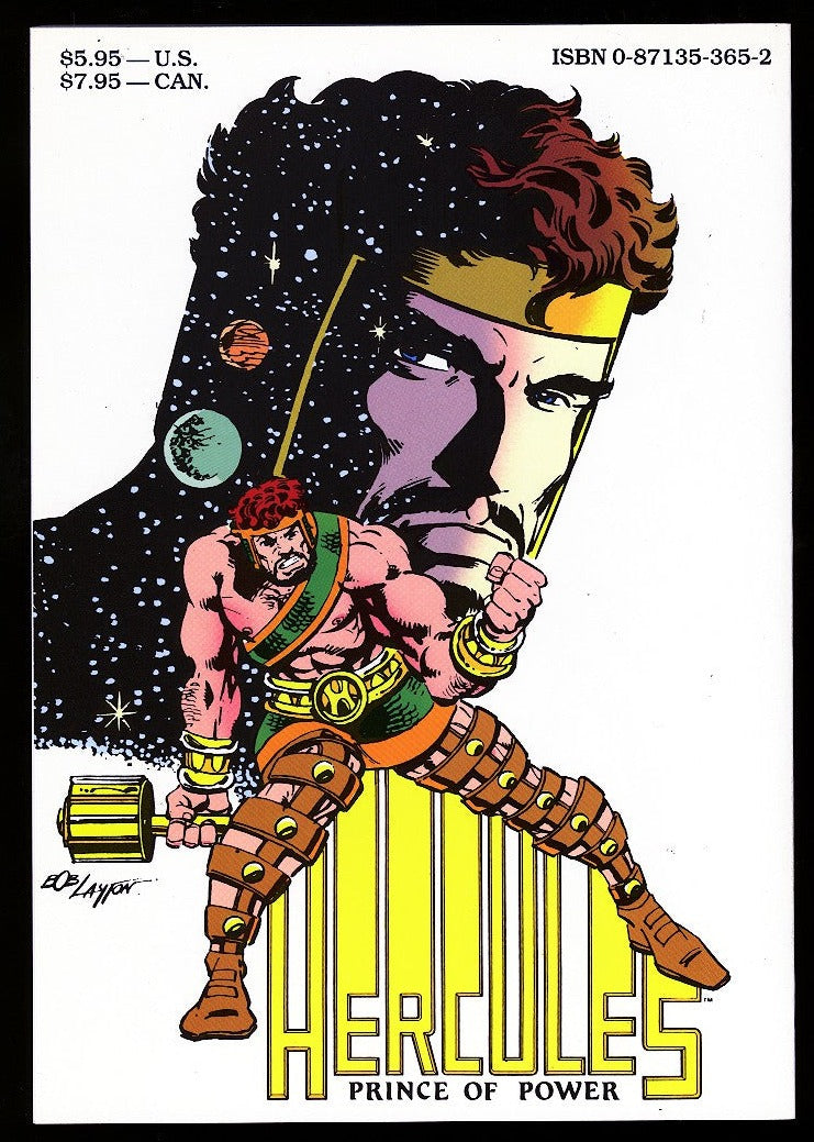 Hercules Prince of Power Marvel Graphic Novel 1988 (NM+) TPB – Ultimate ...