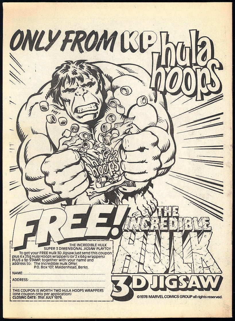 Hulk Comic #6 Marvel 1979 (FN-) UK British Comic Magazine! – Ultimate ...